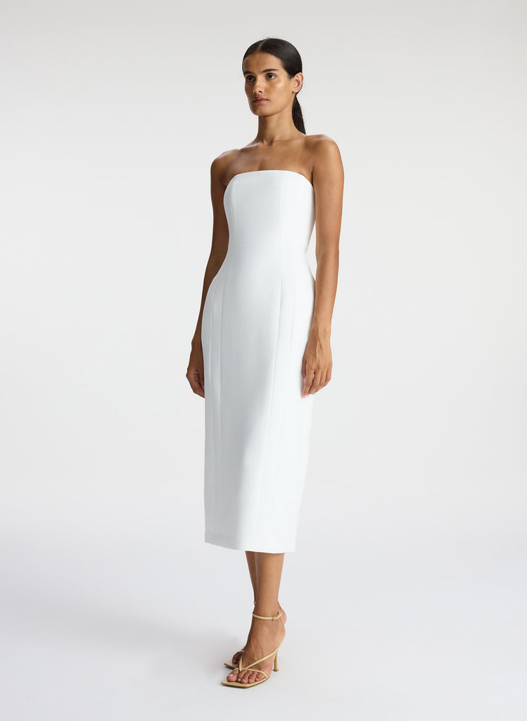 A.L.C. Elizabeth Strapless Midi Dress | ALCltd.com