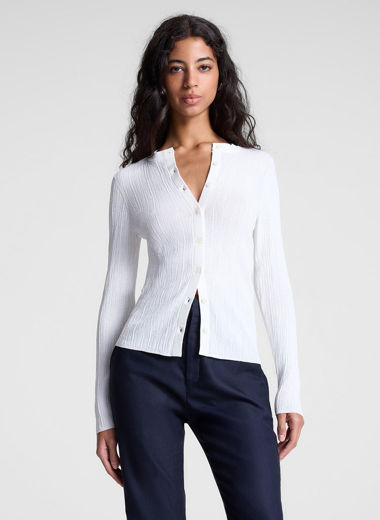 A.L.C. Fisher Fine Cotton Cardigan | ALCltd.com