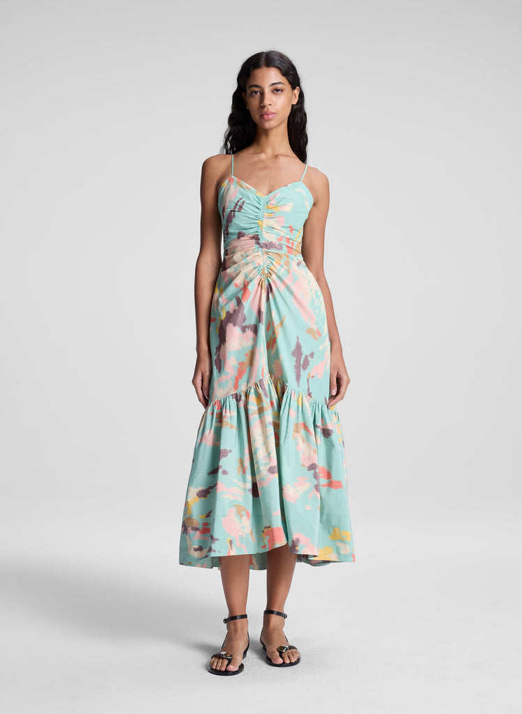 A.L.C. Lindsey Printed Midi Dress | ALCltd.com