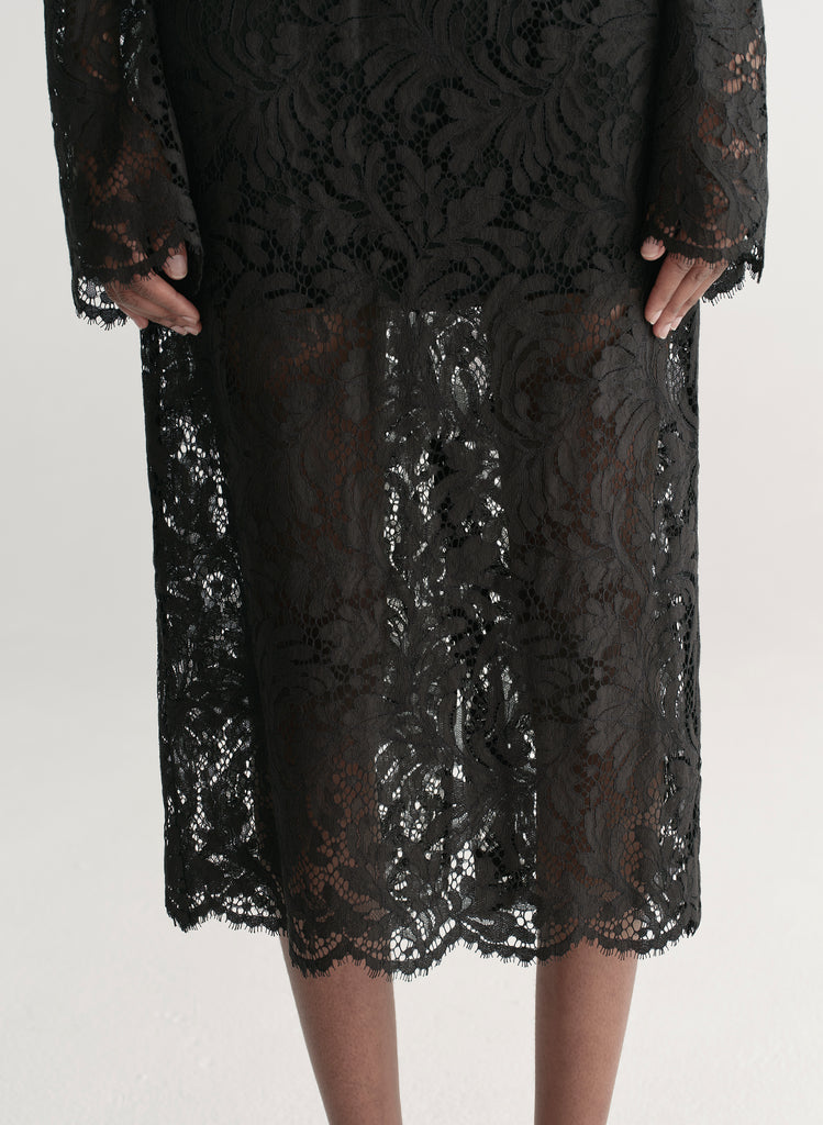 A.L.C. Lydia Lace Midi Skirt | ALCltd.com