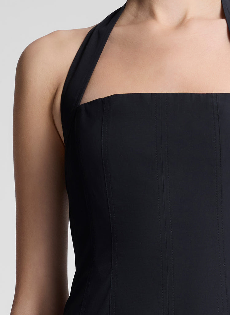 A.L.C. Natalie Stretch Cotton Midi Dress | ALCltd.com