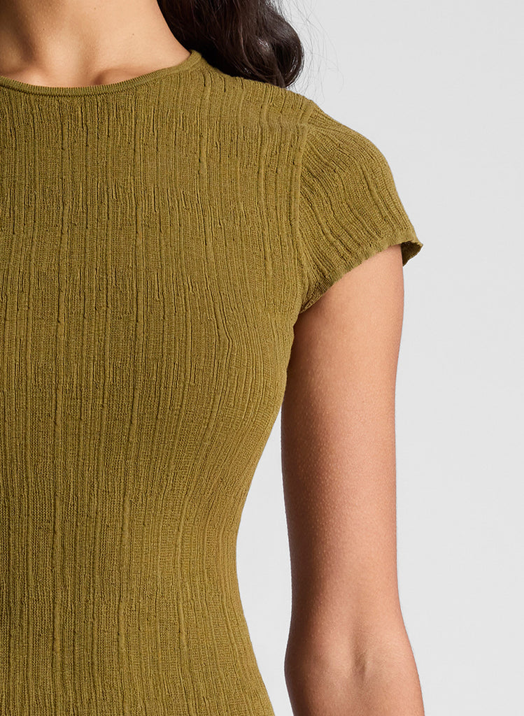 A.L.C. Sam Fine Cotton Knit Top | ALCltd.com