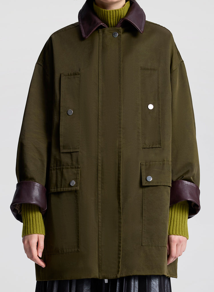 A.L.C. Theo Oil Cloth Jacket | ALCltd.com